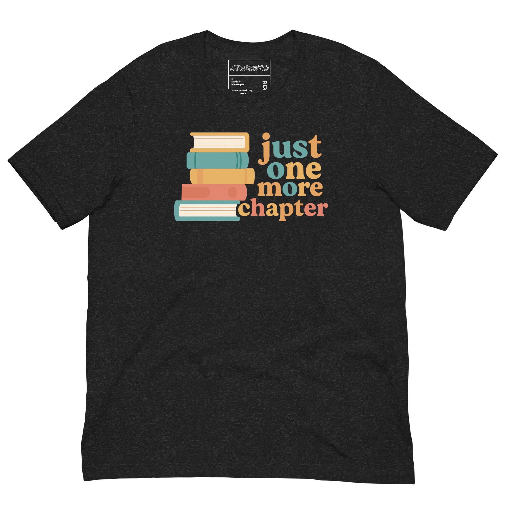 Just One More Chapter Book Lover ADHD T-Shirt - Neurowyld